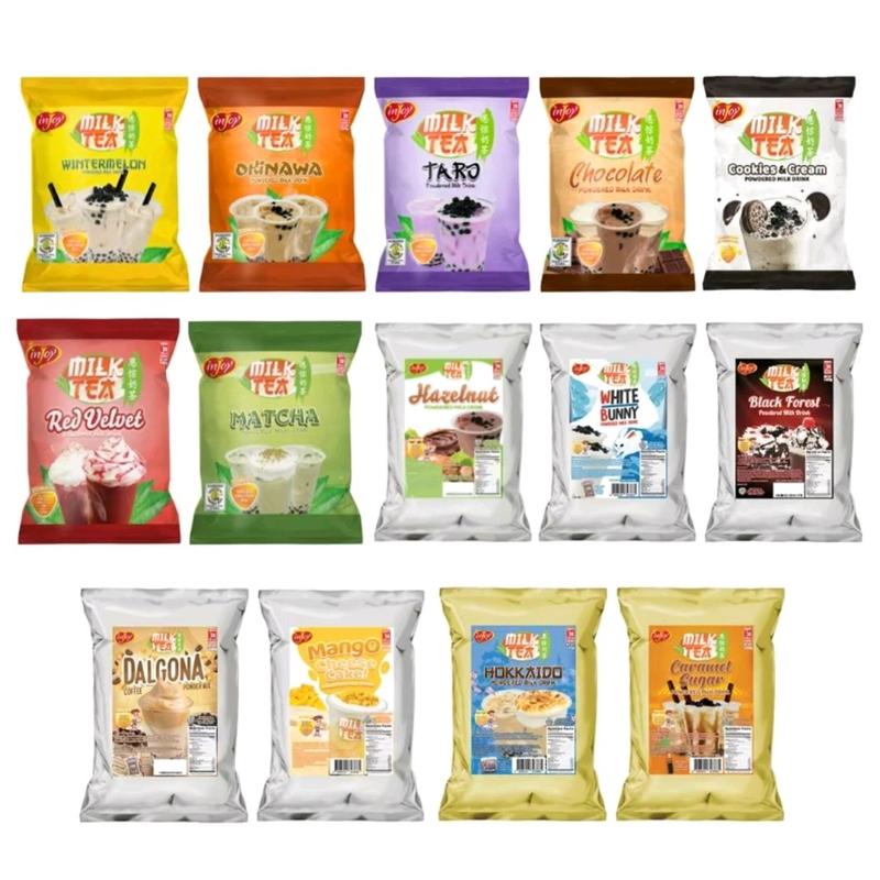 Injoy Milk Tea Powder 500g - TikTok Shop Philippines