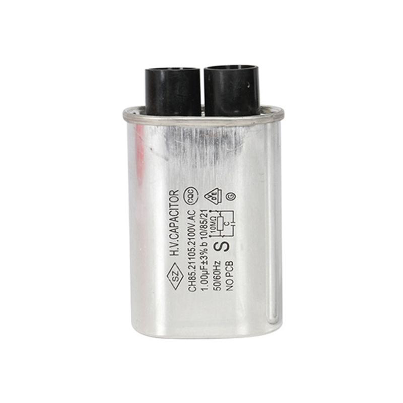 AC 2100V Microwave Oven High Voltage HV Capacitor 0.90μF Replacement ...