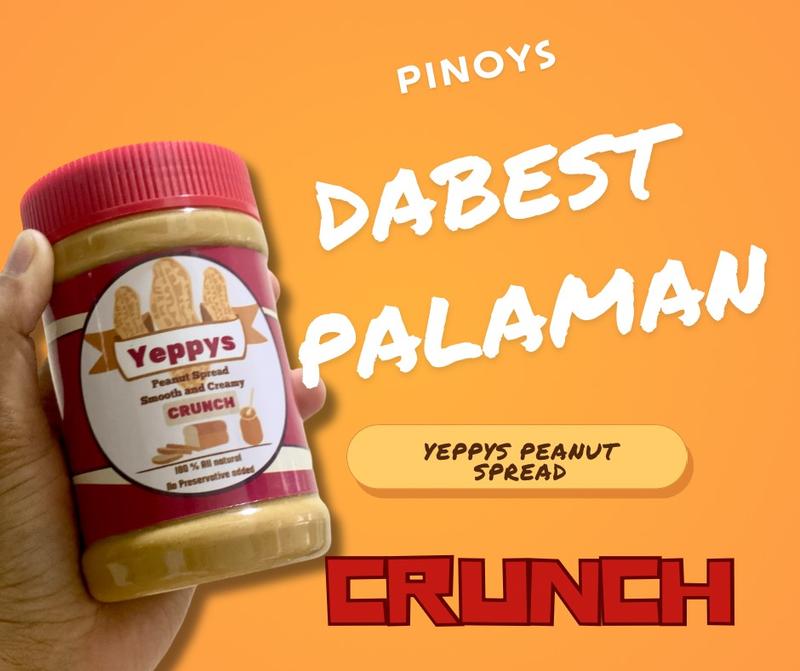 Yeppys Peanut Spread CRUNCH Variant 400 grams roasted not fried ...