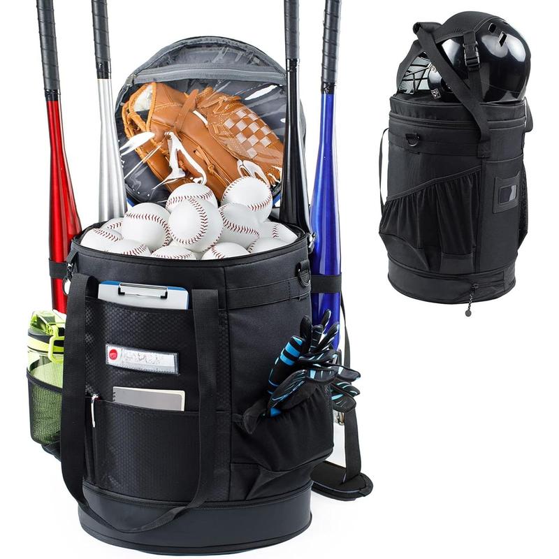 Baseball Bucket Bag- Coach Bag-Expandable Softball Bucket with - TikTok ...