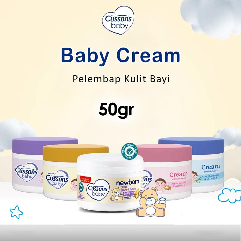 Cussons Baby Cream 50g - Krim Bayi Untuk Kulit Bayi 50gr - Shop | Tokopedia