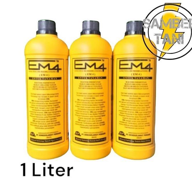 Jual EM4 Pertanian 1Liter Effective Micro Organisme Tanah Tanaman Tanah ...