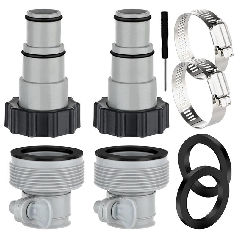 Swimming Pool Hoses Adapter Type A/B Connector for 1.25Inch and ...