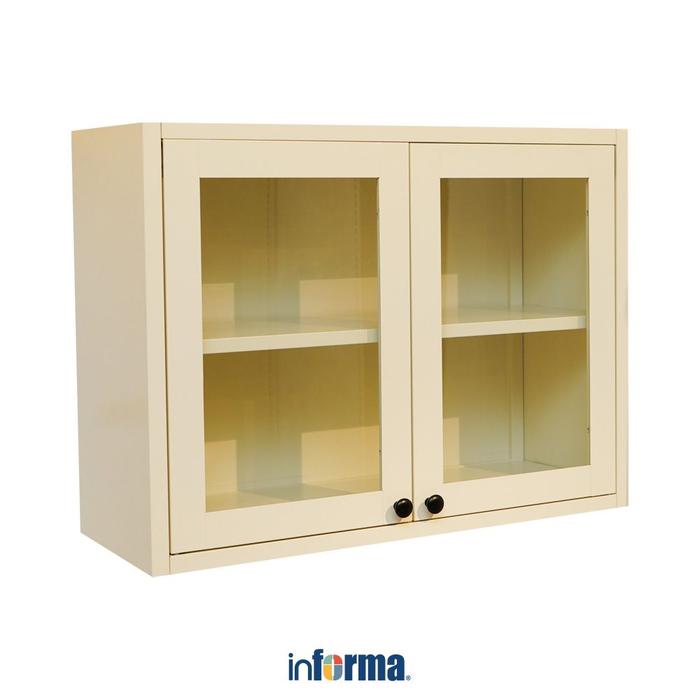 Promo Informa Scott Kabinet Dinding Dapur Dengan 2 Pintu Kaca - Putih ...
