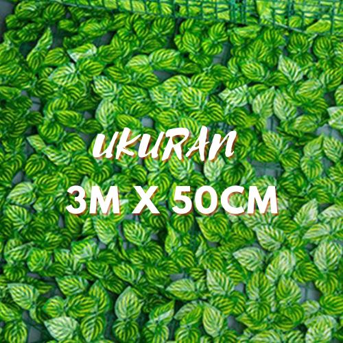 PAGAR DAUN RAMBAT DINDING 3M X 50CM MOTIF/MODEL DAUN SEMANGK - Shop ...