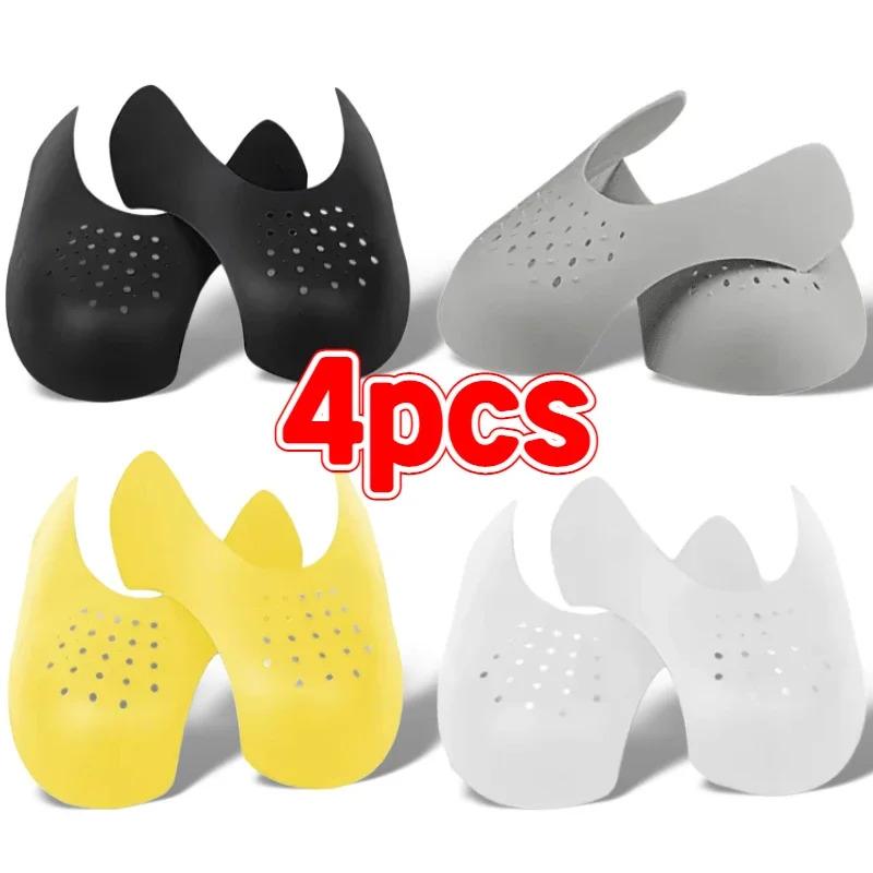 4Pcs Crease Protector Shoe Head Stretcher Sneaker Anti Crease Wrinkled ...