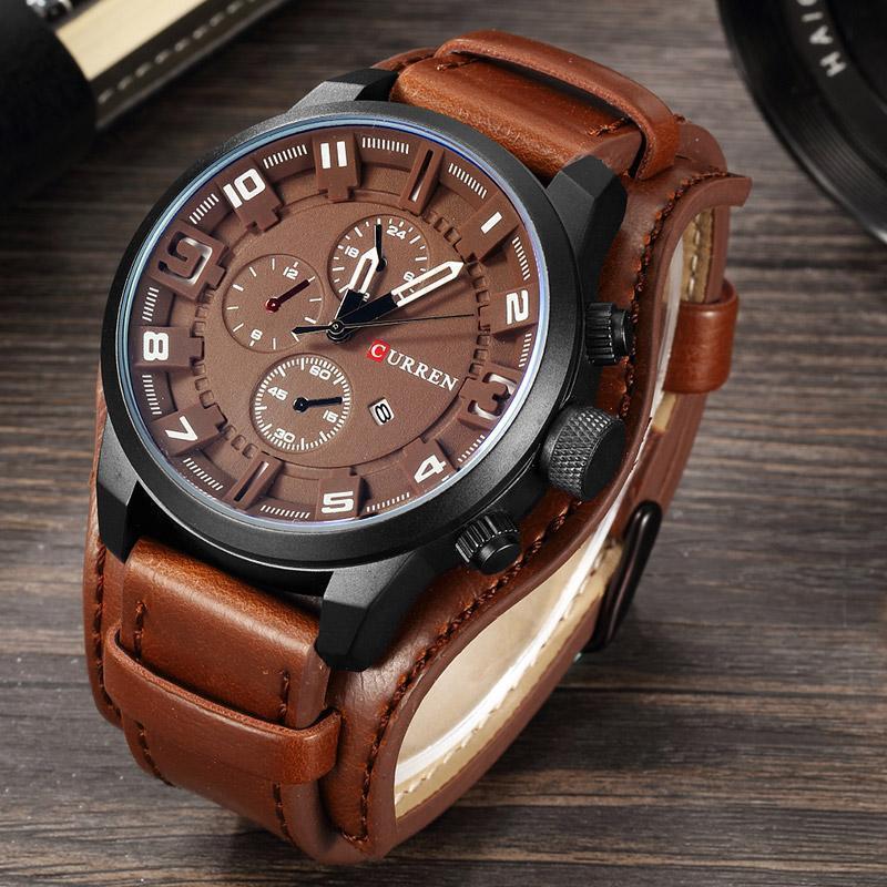 Jam Tangan Kuarza Lelaki, CURREN 8225 Watches - TikTok Shop Malaysia