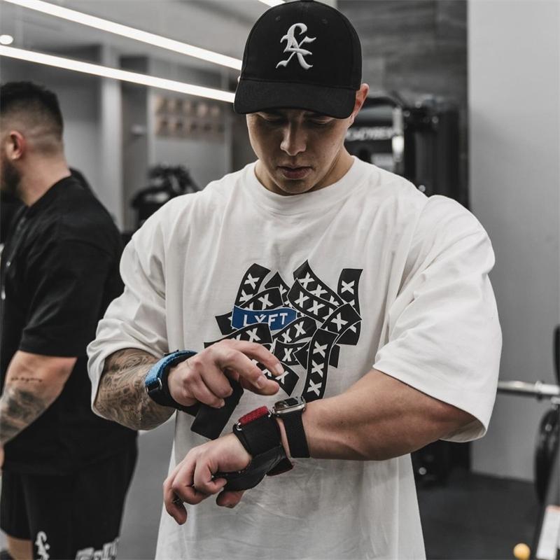 NEW LYFT JOINT Men's T-shirt Summer Loose Workout Fitness Sport ...