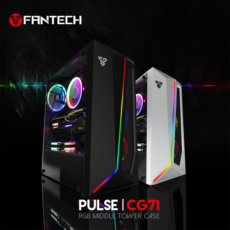 Fantech CG71 Pluse RGB Middle Tower Case Supports ATX Mini ITX - TikTok ...