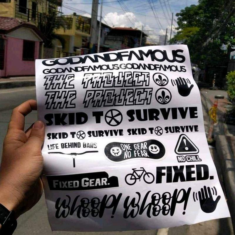 Fixie Sticker set - TikTok Shop Philippines