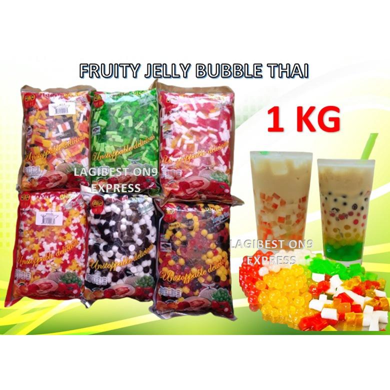 JELLY BUBBLE THAILAND 1KG | FRUITY JELLY THAILAND | RAINBOW JELLY ...