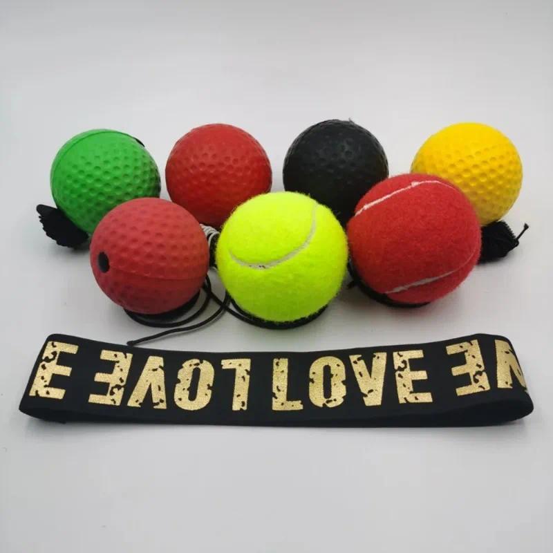 Z Boxing Speed Ball Head-Mounted PU Punch Ball MMA Sanda Training ...