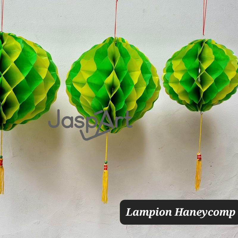 LAMPION LEBARAN LAMPION IDUL FITRI LAMPION TAWON HIJAU KUNIN - Shop ...