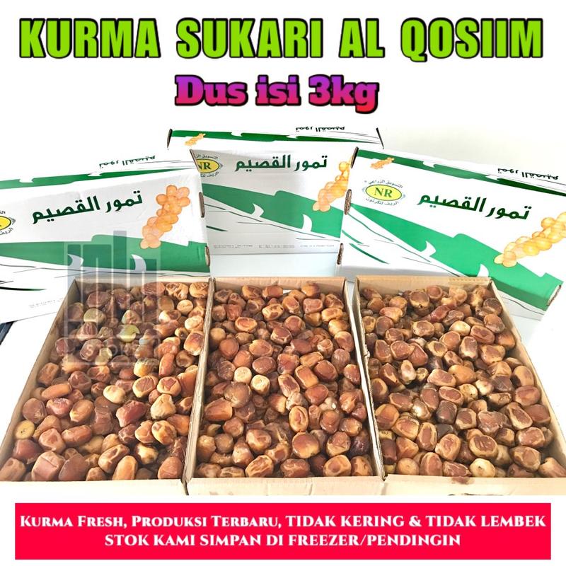 KURMA SUKARI DUS 3kg sukary alqosim sukari 3kg ruthob sukkariy - Shop ...