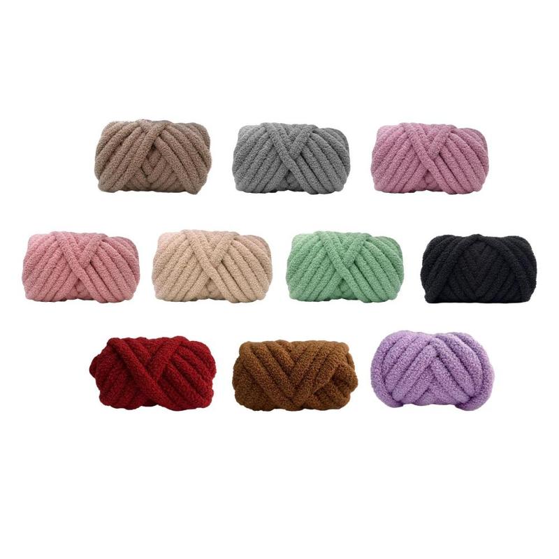Thick Chunky Yarn Threads Arm Knit Yarn for Cushion Macrame Projects ...