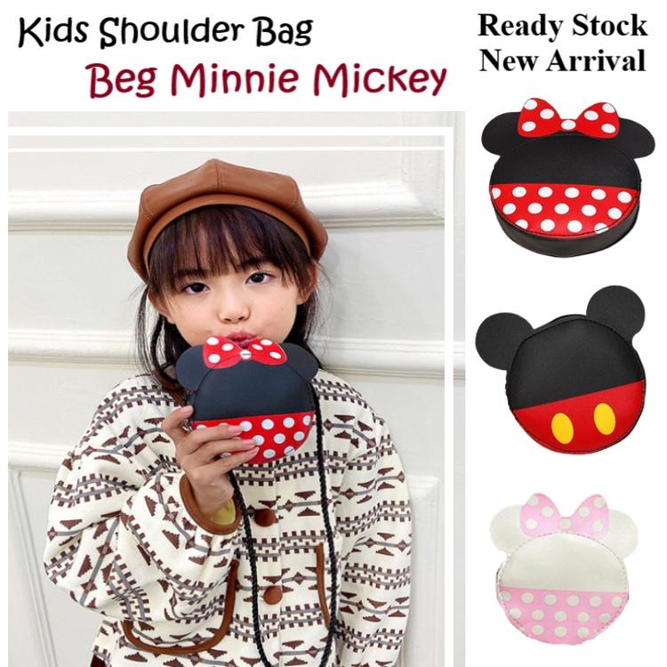 Beg Budak Perempuan Handbag Minnie Mickey Mouse Hand Beg Budak - TikTok ...