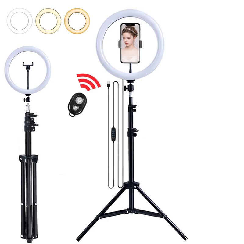 % 26cm Led Selfie Ring light USB Port Ring Lamp With Tripod For ...