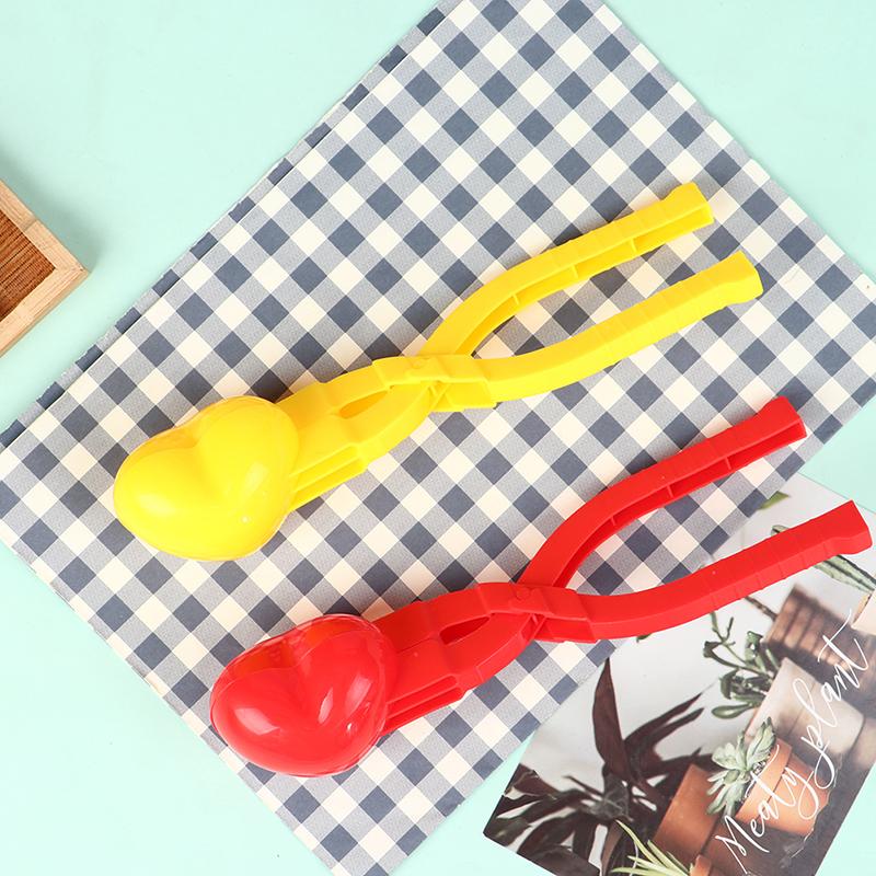 1pcs Love Heart Snowball Clip Maker Clip Children Outdoor Winter ...