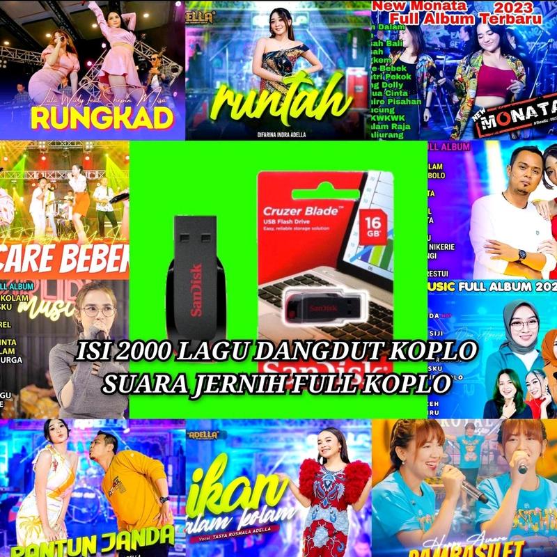 FLASHDISK SUDAH TERISI LAGU MP3 DANGDUT KOPLO - FLASHDISK IS - Shop ...