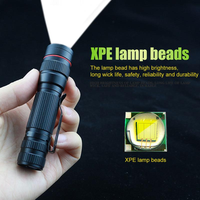 Lampu Suluh LED, Bahan XPE, 3 Gear, Saiz Mini, Cahaya Sangat - TikTok ...