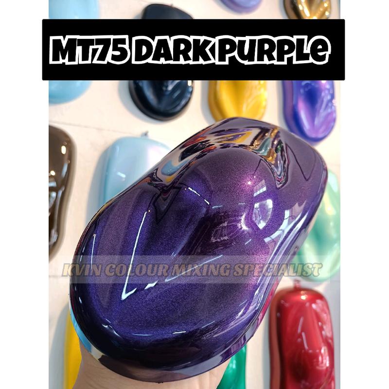 Spray Tin MT75 Dark Purple 2K Paint - TikTok Shop Malaysia