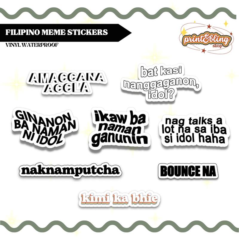 amaccana accla, ginanon ba naman - Filipino Meme Phrases - Vinyl ...