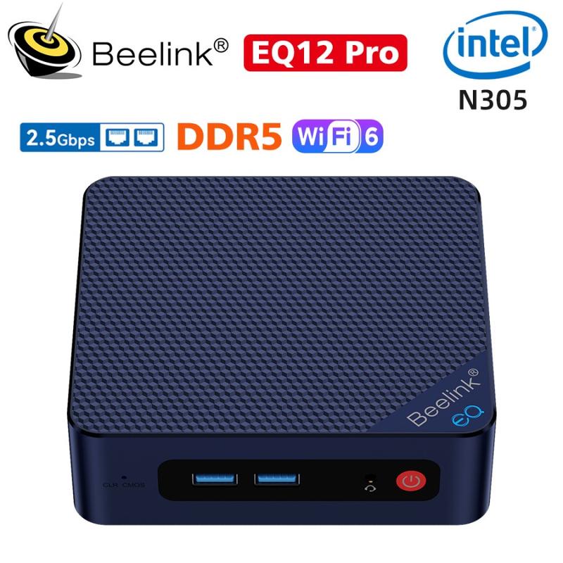 Mini Pc Beelink EQ12 PRO I3-N305 DDR5 16/500GB SSD NVMe Windows - Shop ...