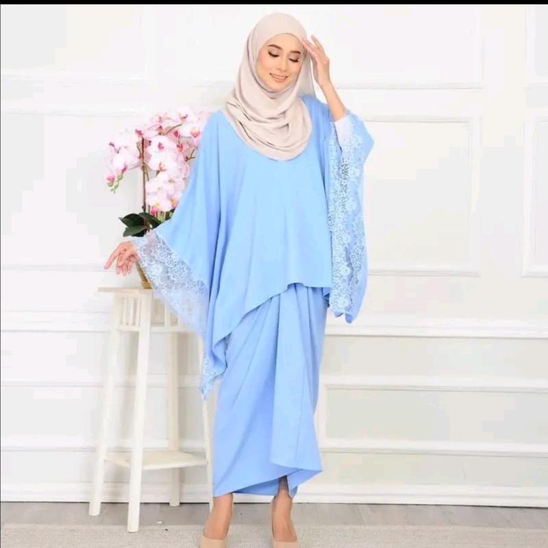 READY STOCK KAFTAN LACE WITH PARIO - TikTok Shop Malaysia