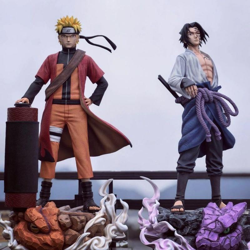 Naruto Cartoon Characters Scroll Naruto Sasuke Standing Shap - TikTok ...