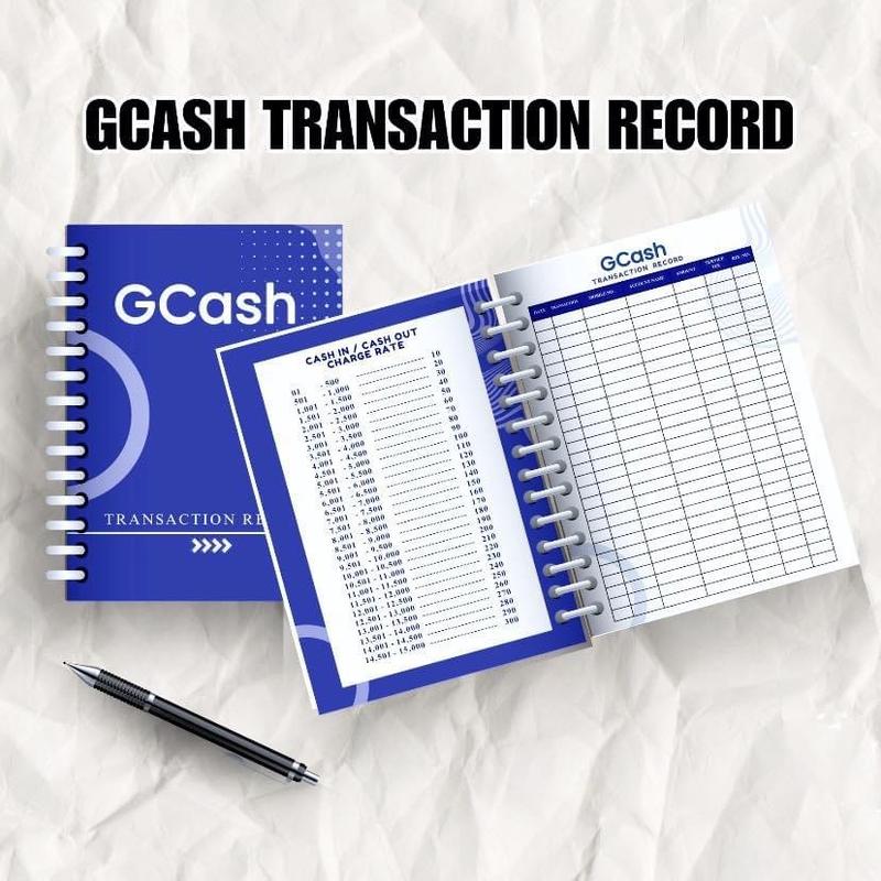 Gcash Transaction Record Notebooks - TikTok Shop Philippines