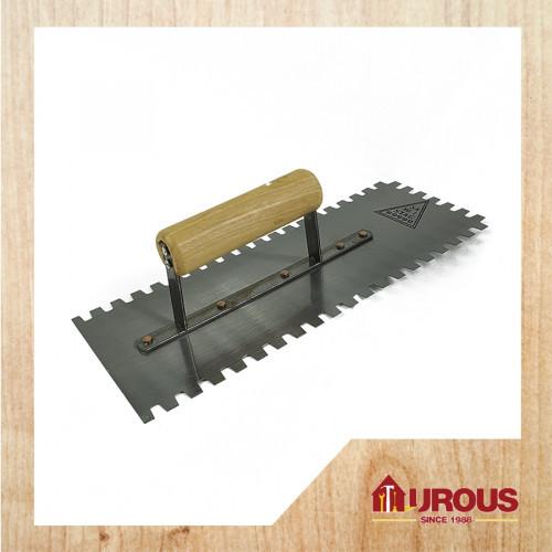 IRON PLASTER TROWEL 4 1/2" C/W MEDIUM TEETH - TikTok Shop Malaysia