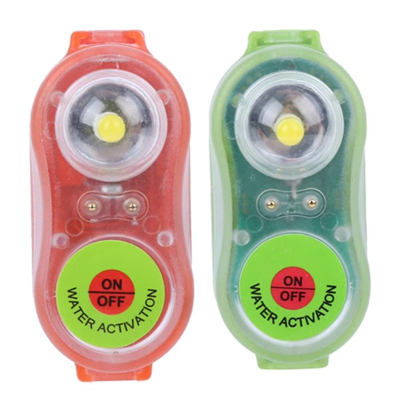 2pcs New Waterproof LED Life Jacket Light Self-Lighting Lightweight ...