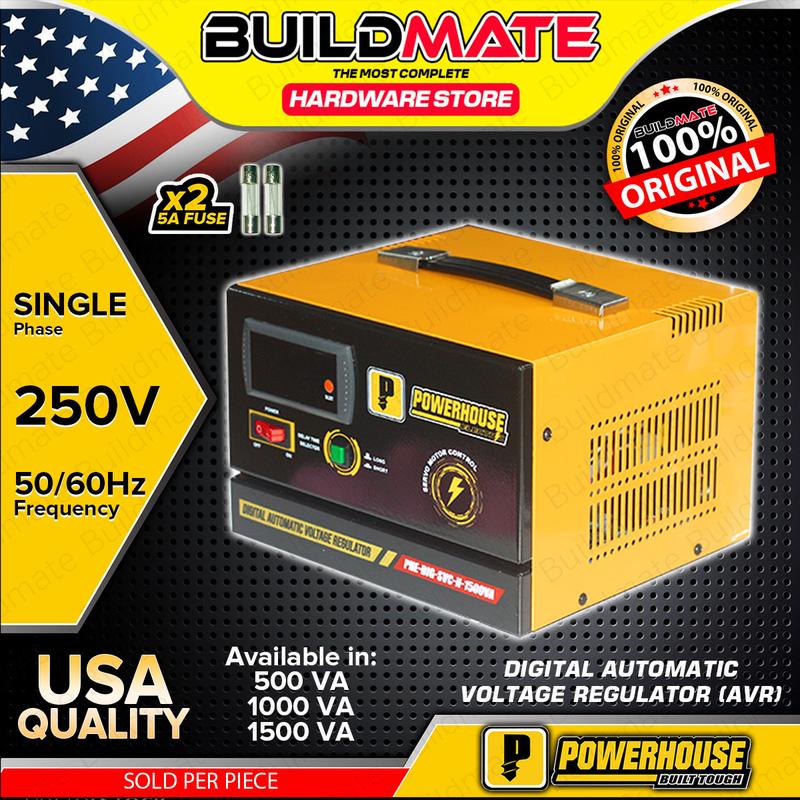 POWERHOUSE Digital AVR Servo Motor Type Control Electric Automatic ...