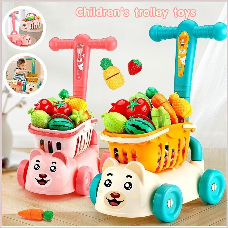 Mainan Stroller Bayi Simulasi Stroller Pasaraya Mini Strolle - TikTok ...
