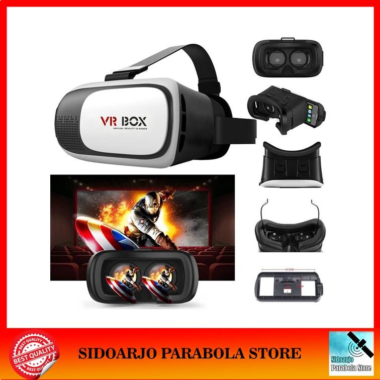 Virtual Reality Shinecon 2.0 3D Glasses Kacamata VR Box Game - Shop ...