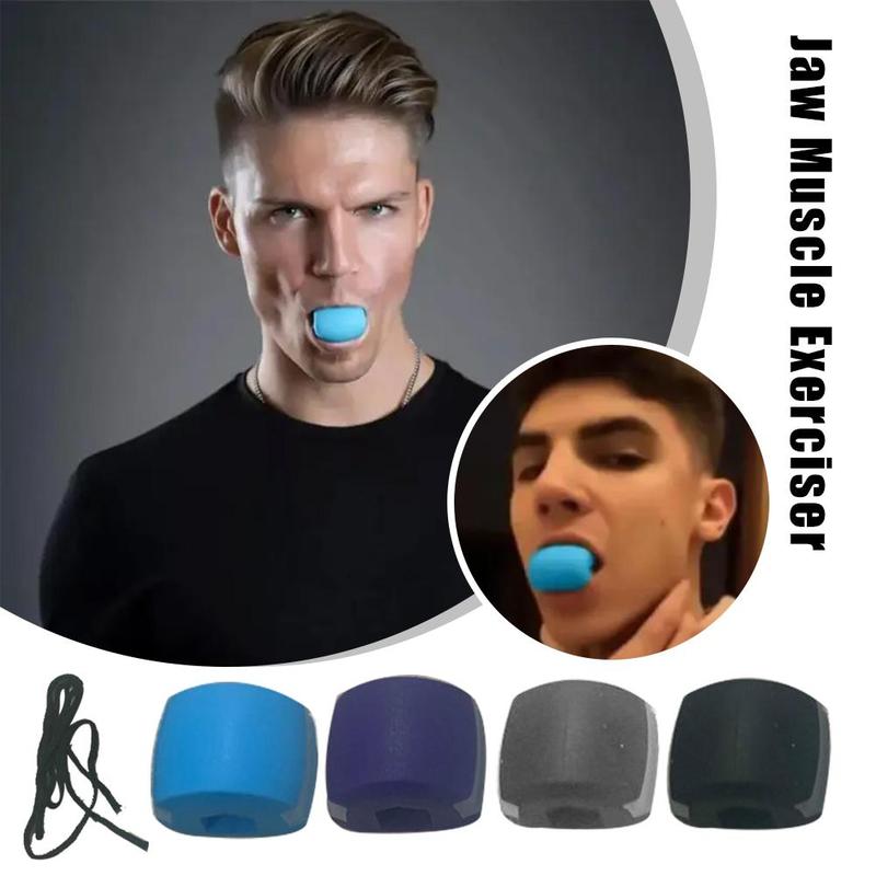Jaw Muscle Exerciser Facial Fitness Chewing Ball Face Bite Muscle ...