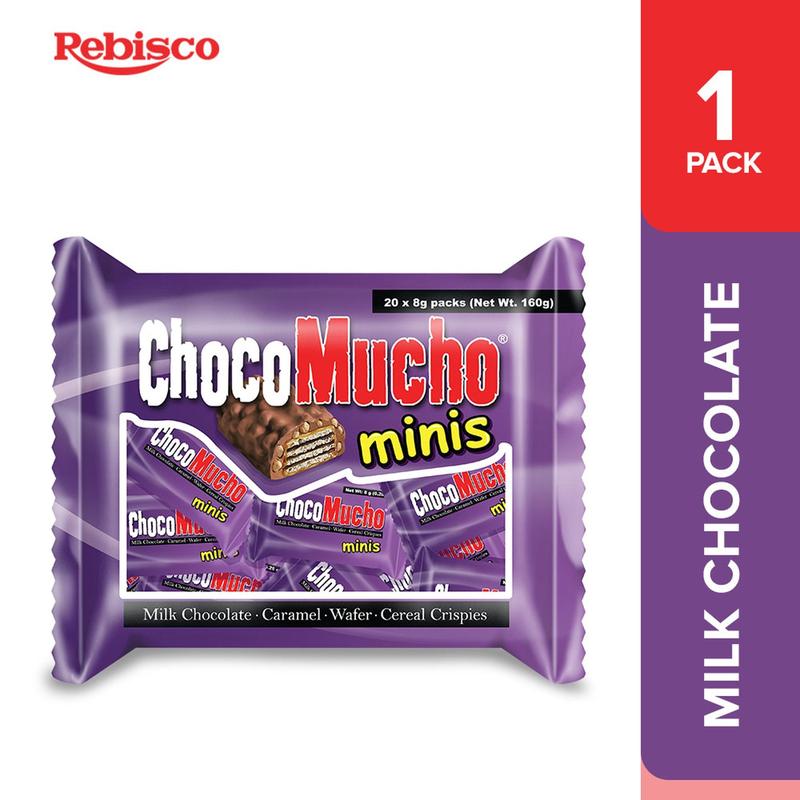 Choco Mucho Minis Milk Choco 8g x 20pcs - TikTok Shop Philippines