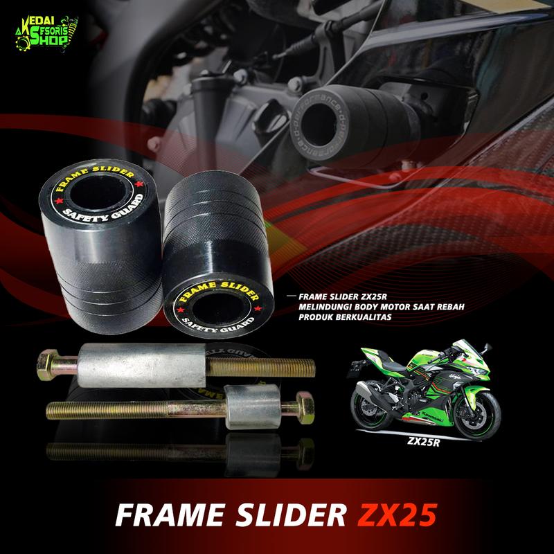 FRAME SLIDER KAWASAKI ZX25R - Shop | Tokopedia