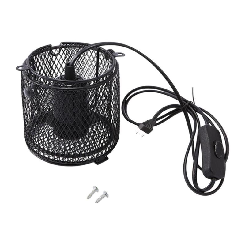 Retractable Reptile Heat Lamp Holder Ceramic Heat Emitter fo - TikTok ...