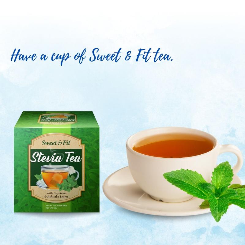 Sweet & Fit Stevia Tea with Guyabano & Ashitaba - TikTok Shop Philippines