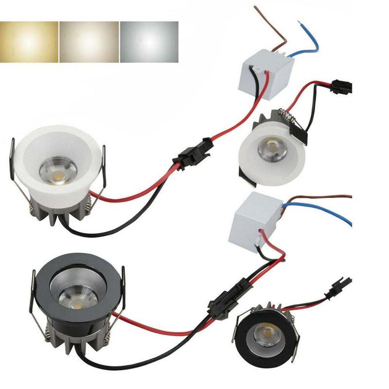 Ranpo Mini LED COB Downlights 3W 85-265V Jewelry Display Ceiling ...