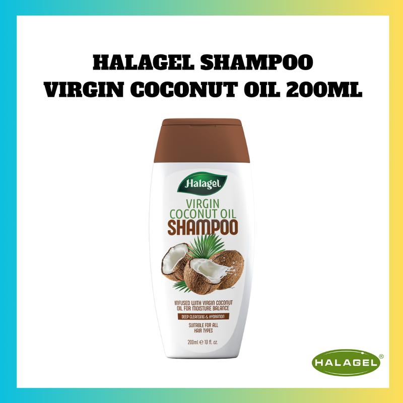 Halagel Infused Virgin Coconut Oil Hair Shampoo for Moisture - TikTok ...