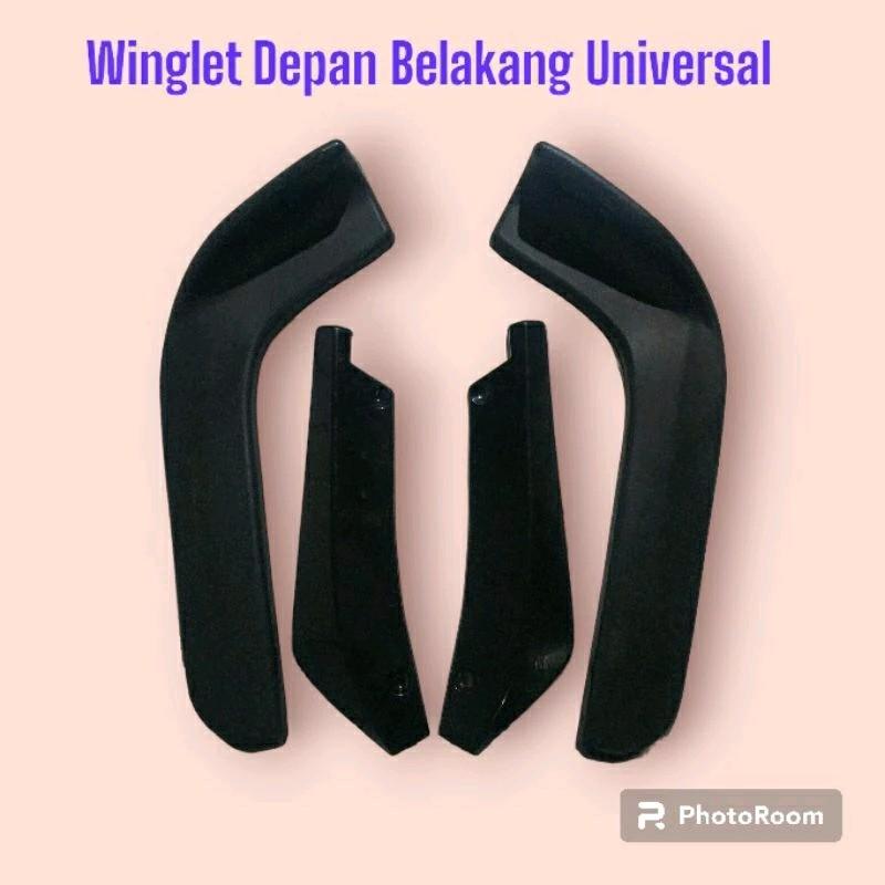 Paket Winglet Universal Depan Dan Belakang Bisa Request warn - Shop | Tokopedia