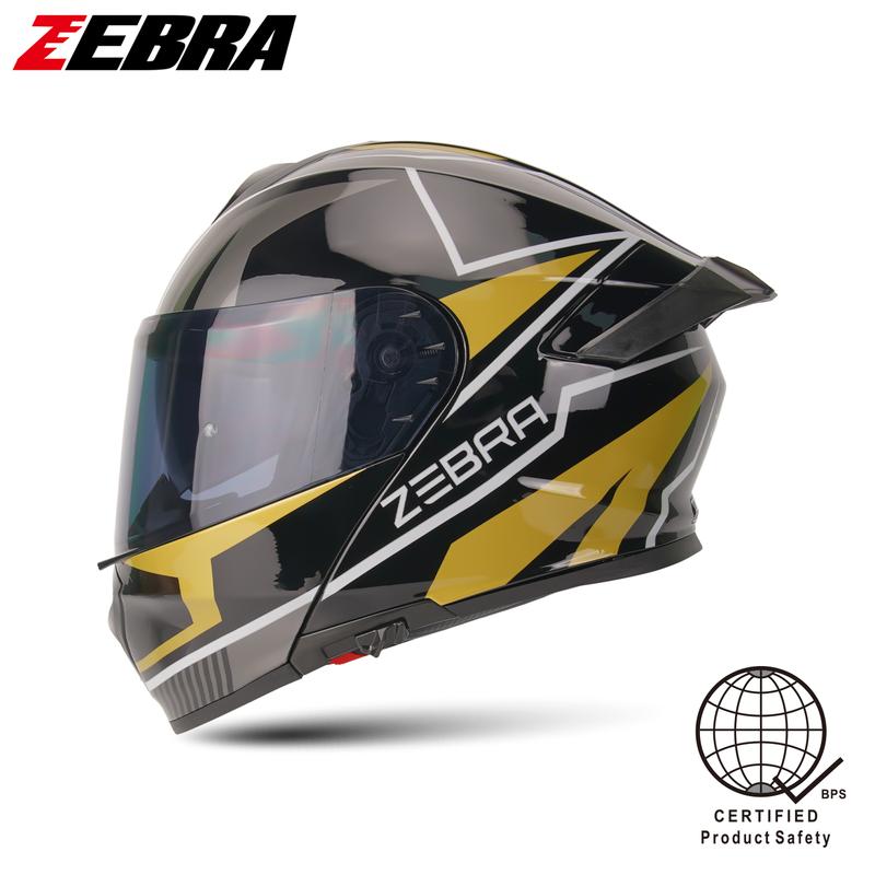 ZEBRA A113 RITZY EDGE Modular Helmet Dual Visor Motorcycle - TikTok ...