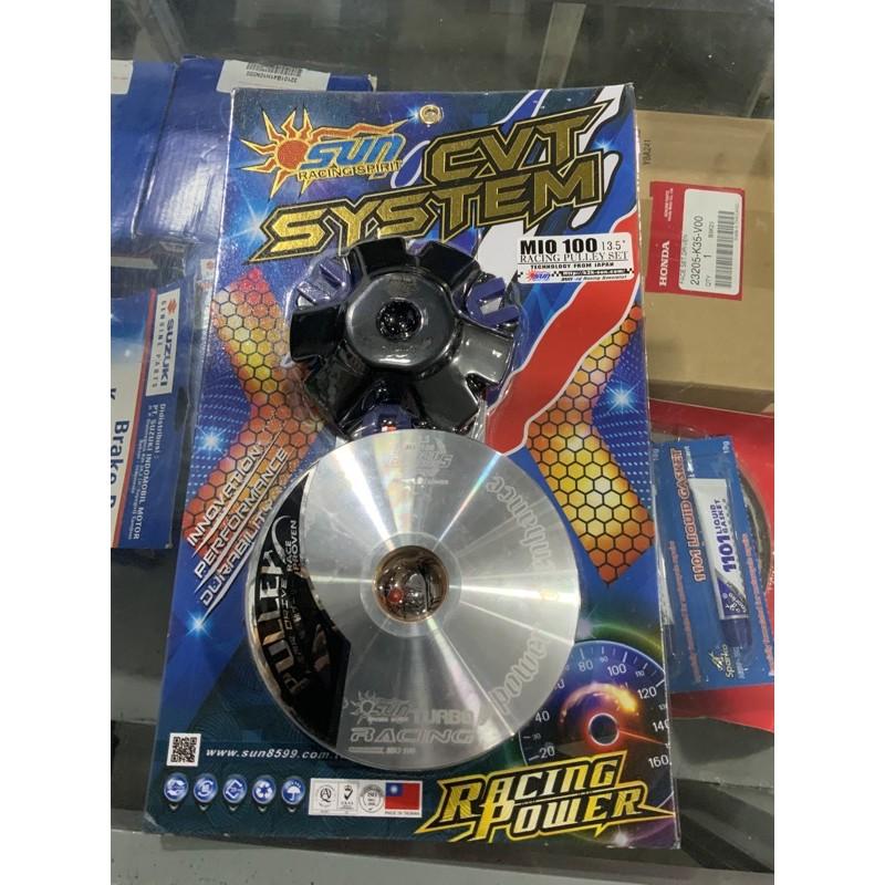 MIO 100 PULLEY SET SUN RACING (W/O DRIVE FACE) - TikTok Shop Philippines