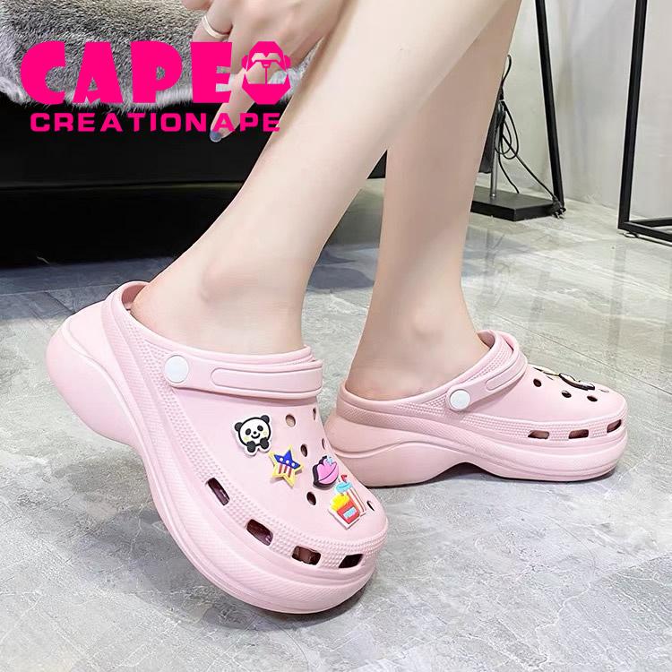 CAPE CREATION APE Classic Women's Wedge Slippers Sandals Walking ...