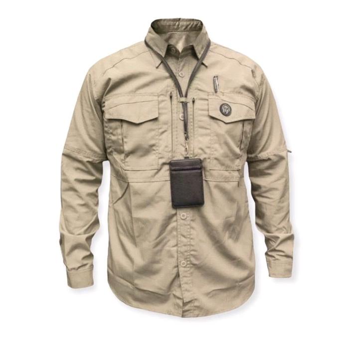 Promo kemeja tactical m tac panjang || kemeja mtac panjang || kemeja ...