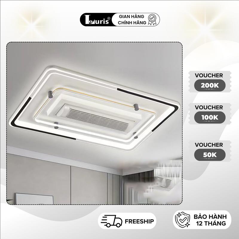 Quạt đèn điều hòa Louris 7031 ốp trần cao cấp , sang trọng , - TikTok ...