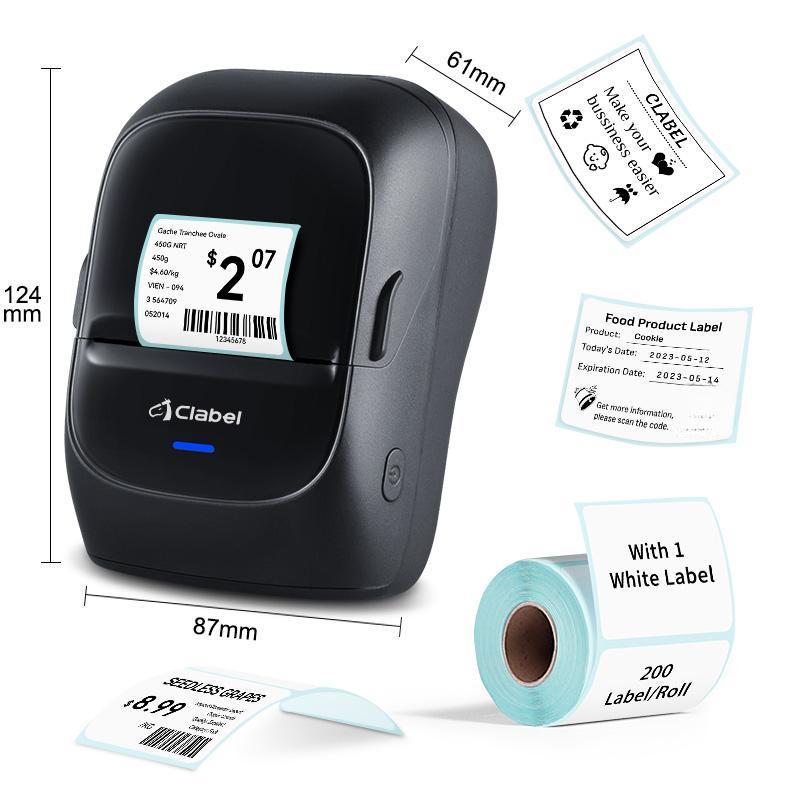 【Local Delivery】Bluetooth Clabel 221B Wireless Thermal Sticker - TikTok ...