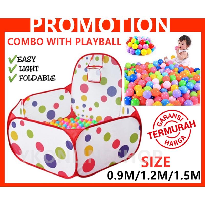 ~Dari KL~ Kolam Bola Bayi + Khemah Mainan Dalam Rumah｜Kolam Istana ...